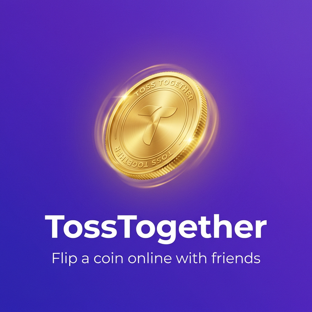 TossTogether — Flip a Coin Online with Friends